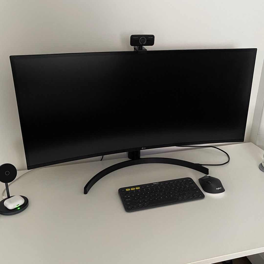 LG 34wn80c-b 34 inch Ultrawide Curved Display - USB-C Macbook ...