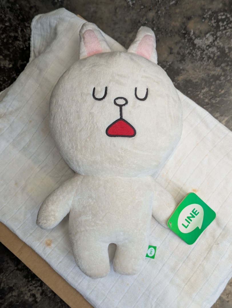 LINE FRIENDS Mascot Character Cony Soft Toy plushie plush stuffed toy ...