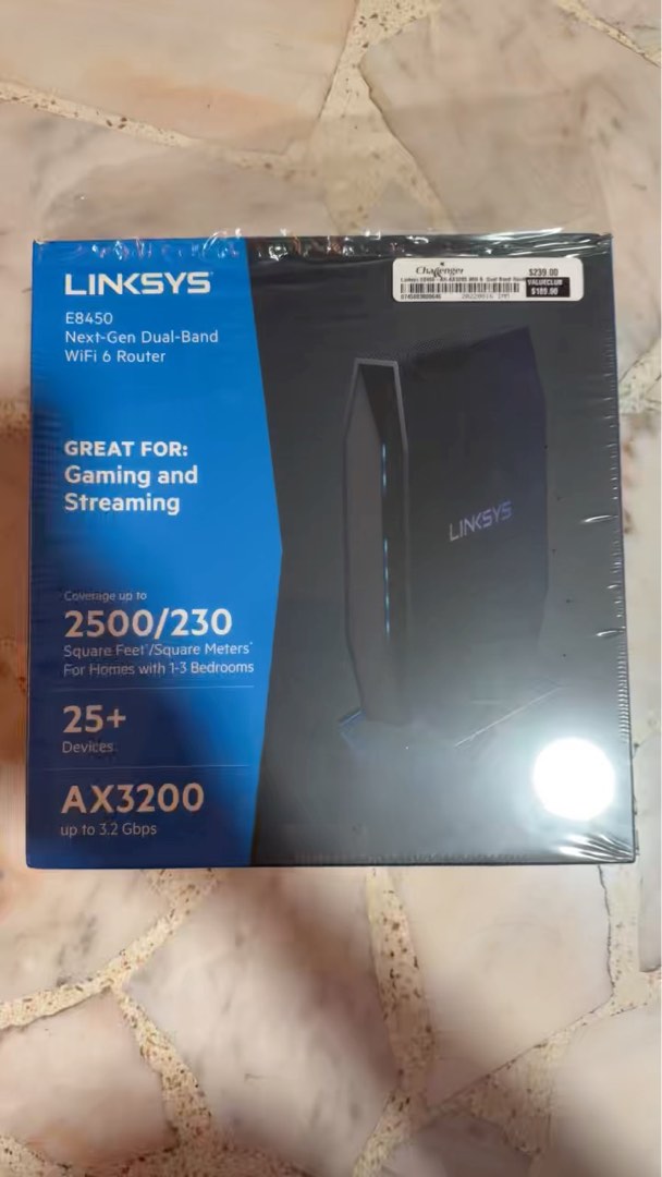 Linksys E8450 AX3200 WiFi 6 Router, Computers & Tech, Parts ...