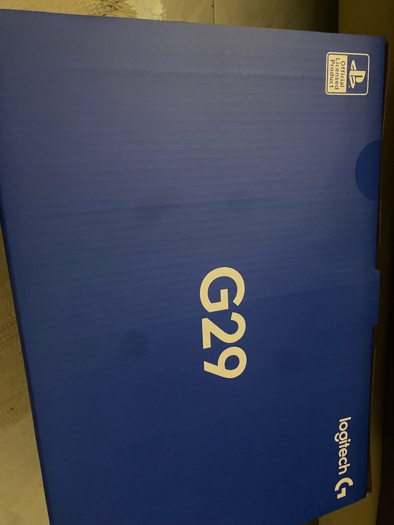 Logitech G29 Steering Wheel with shifter(with box and all the packaging ...