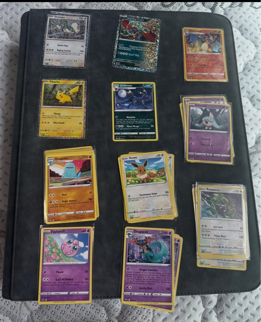 MacDonalds Pokaemon card Pikachu Miraidon Charizard Pikachu Jigglypuff ...