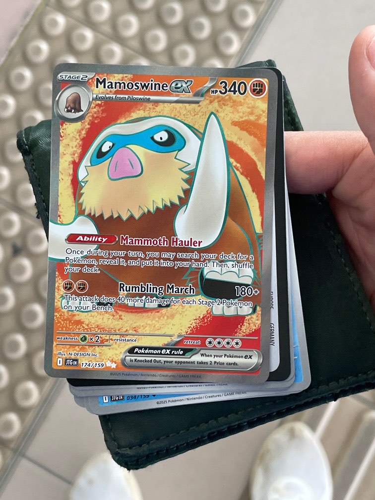 Mamoswine ex journey together, Hobbies & Toys, Toys & Games on Carousell