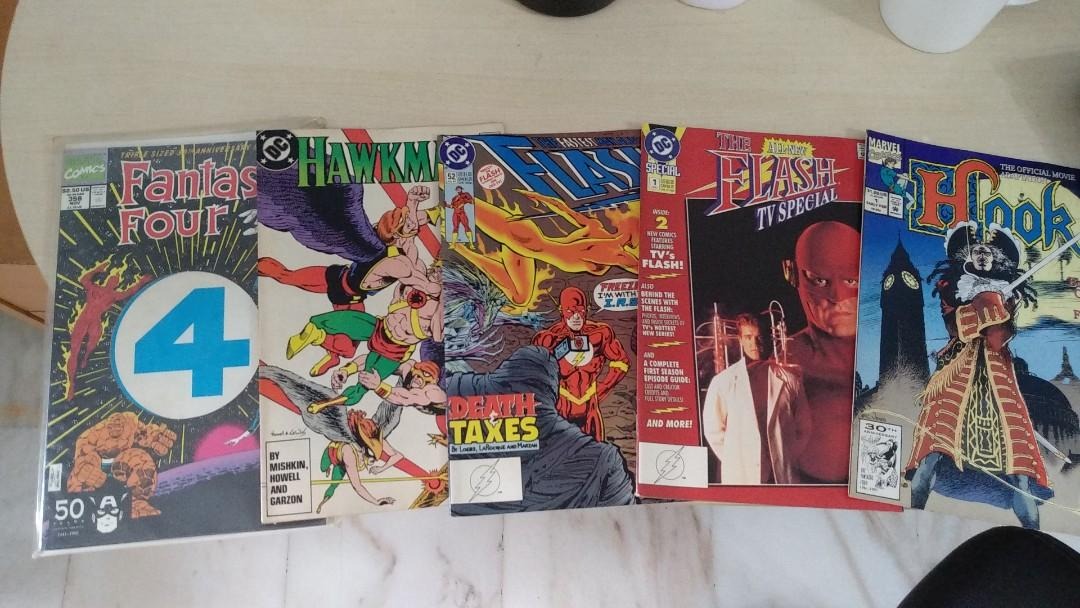 MARVEL VINTAGE COMICS - HOOK OFFICIAL MOVIE ADAPTATION #1 (MARVEL 1992 ...