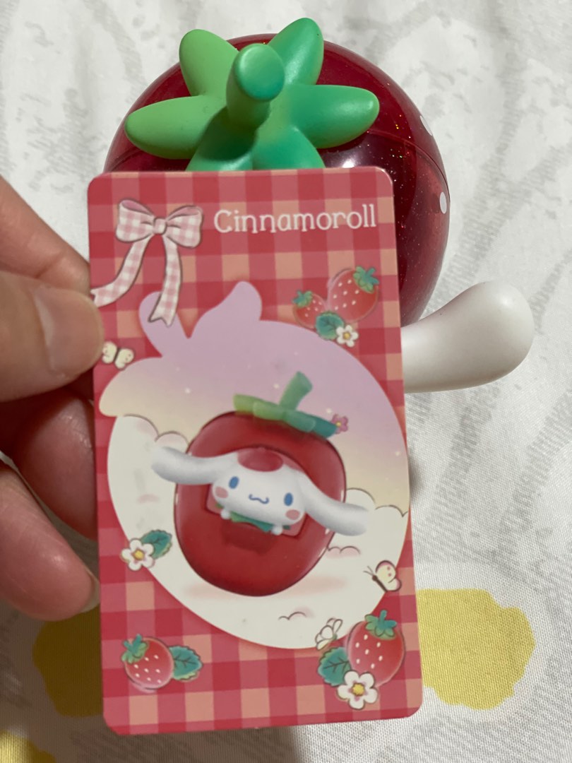 miniso strawberry farm cinnamoroll, Hobbies & Toys, Toys & Games on ...