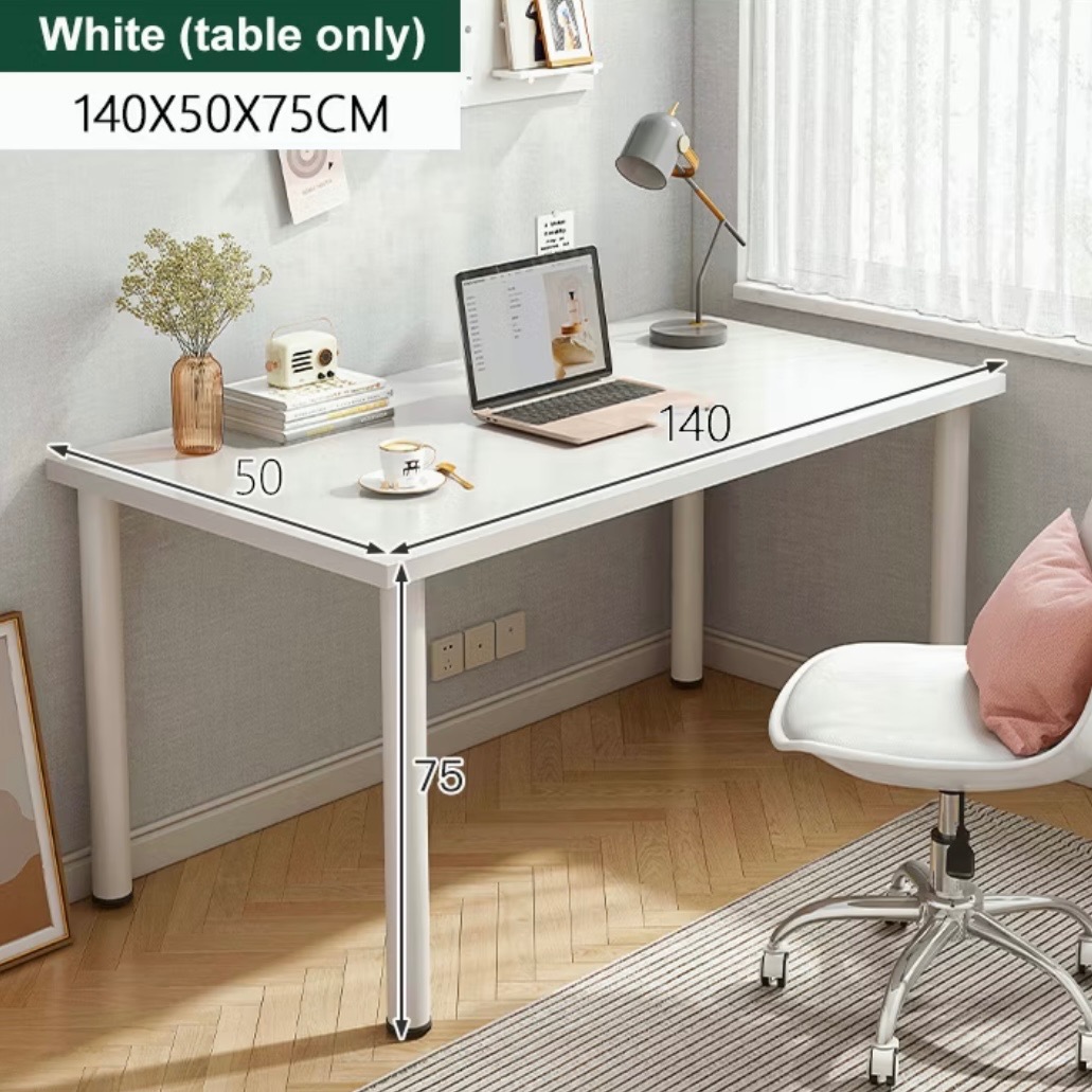 Modern Computer Desk | White Office Desk | Study Writing Desk ...