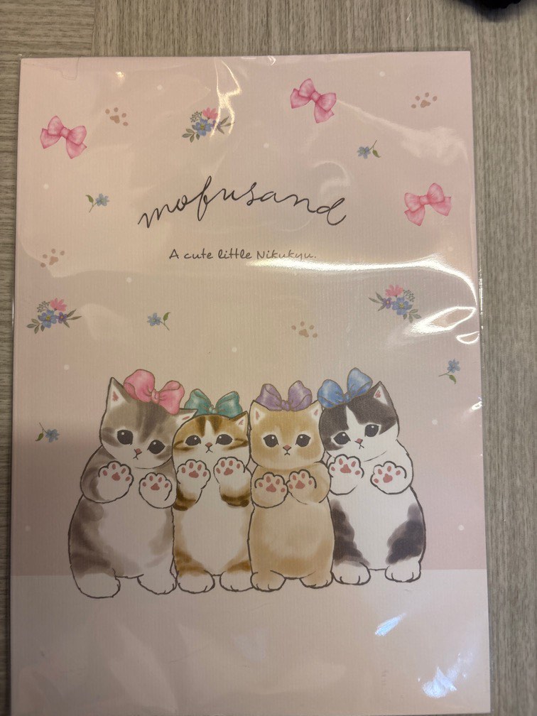 Mofusand A5 簿, 興趣及遊戲, 書本 & 文具, 兒童書籍 - Carousell