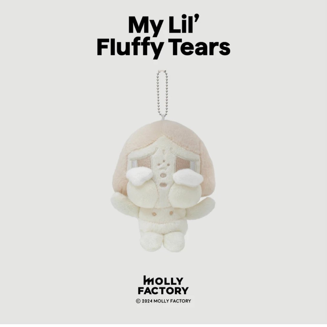 Molly Factory Crybaby 純白掛件, 興趣及遊戲, 玩具 & 遊戲類 - Carousell