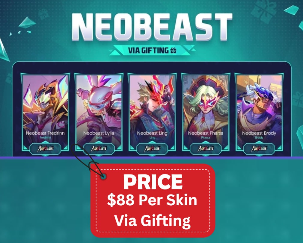 Neobeast Skins Via Gifting | ML DIAMONDS | MLBB DIAMONDS | MLBB DIAS ...