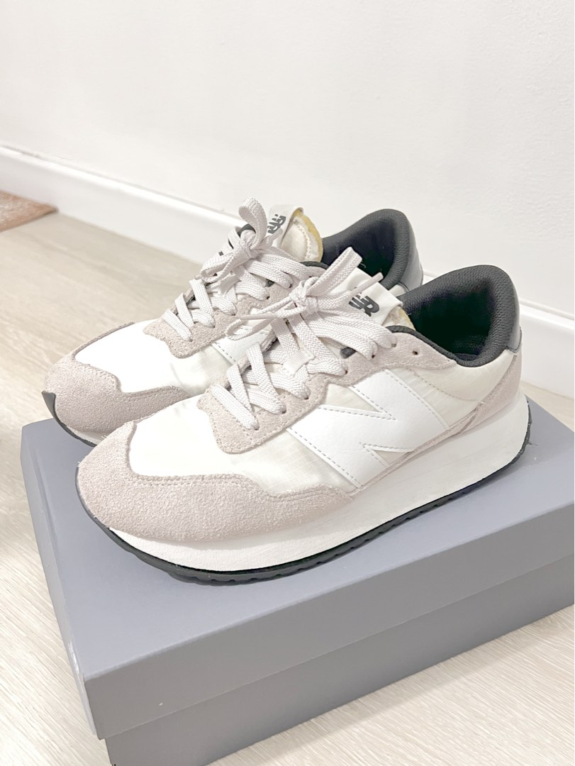 New Balance 237 Off White Brown, Men's Fashion, Footwear, Sneakers on ...