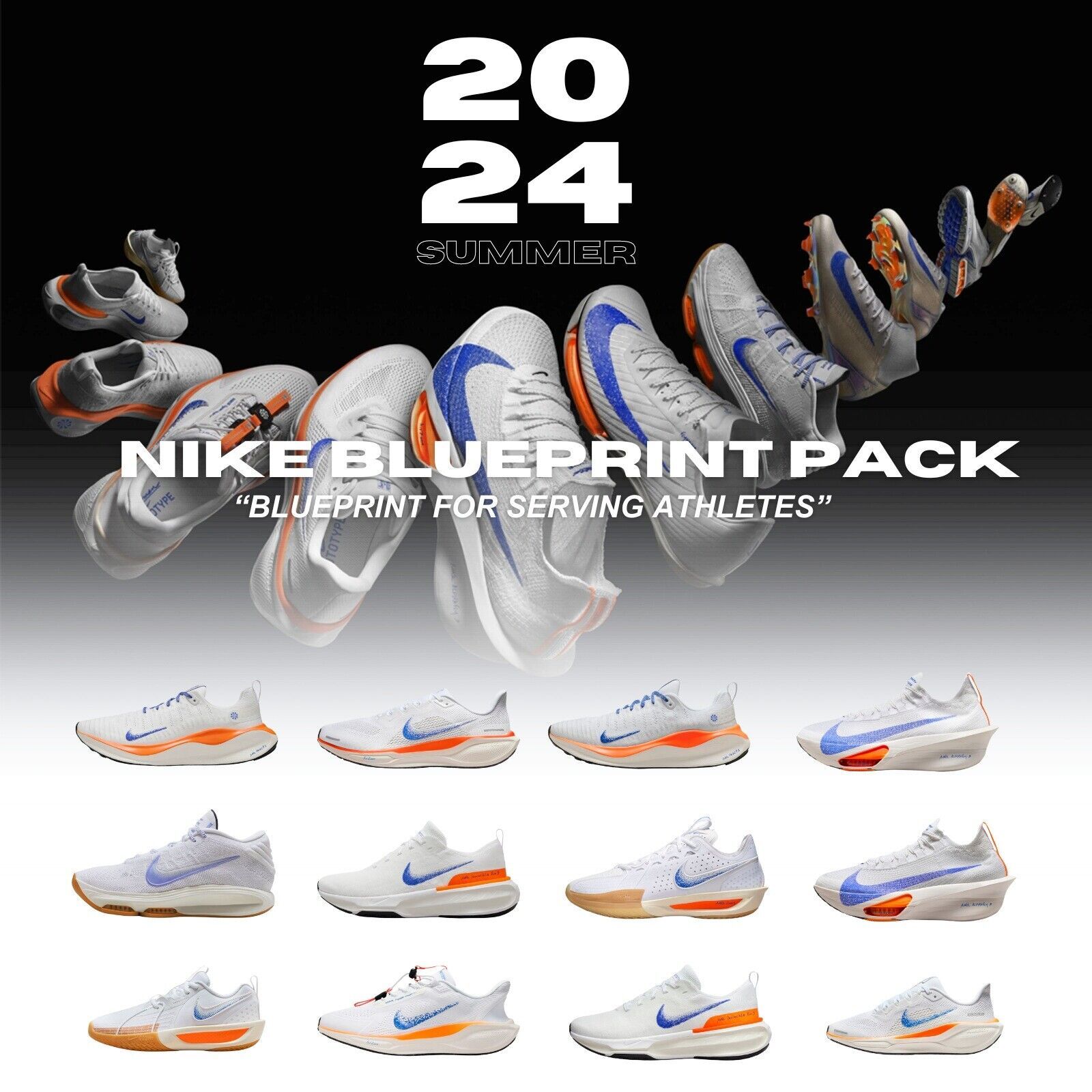 Nike Blueprint Pack 2024 Olympic Games Paris Men Women Kids Athletic ...