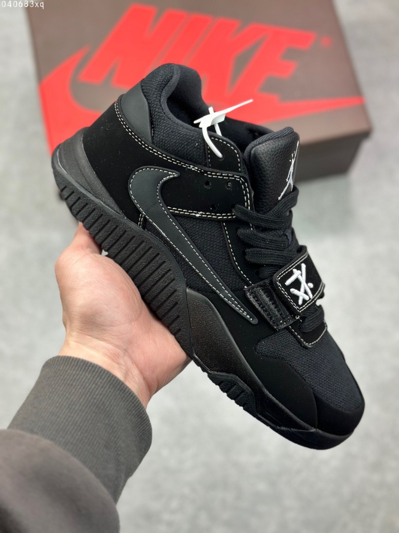 Nike Jordan Cut The Check x Travis Scott 中幫復古休閒鞋 36-46, 男裝, 鞋, 波鞋 ...