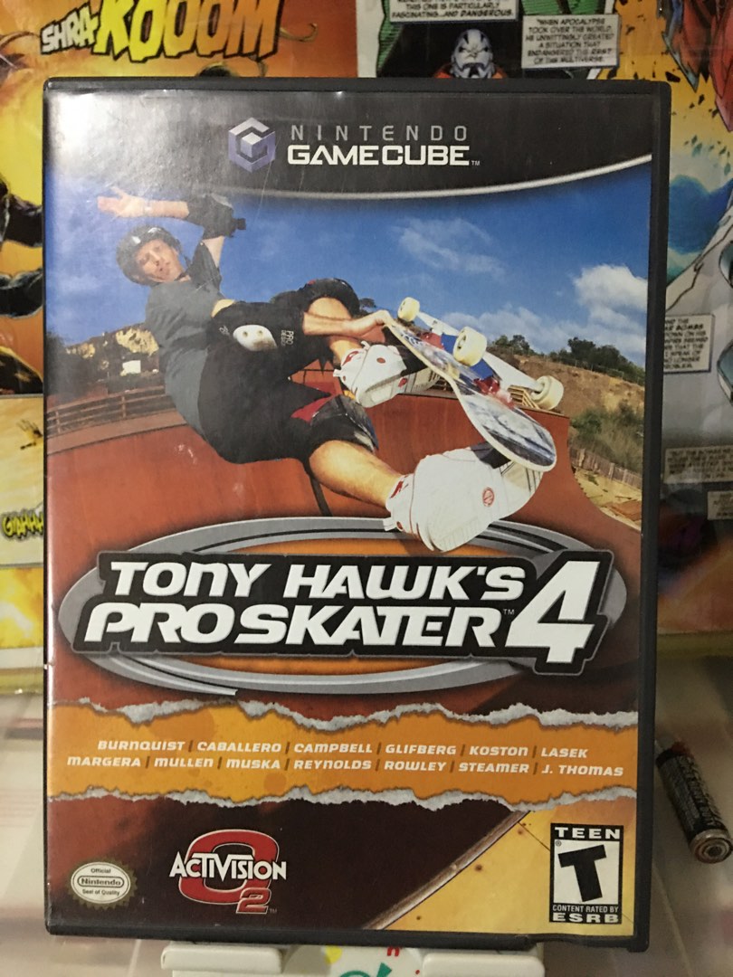 Nintendo gamecube [NGC] Tony Hawk’s Pro Skater 4, Video Gaming, Gaming ...