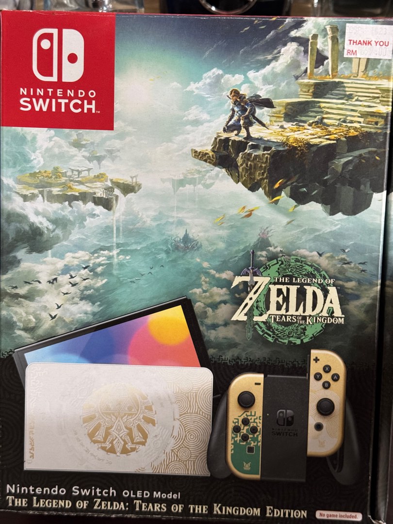 NINTENDO zelda edition OLED, Video Gaming, Video Games, Nintendo on ...
