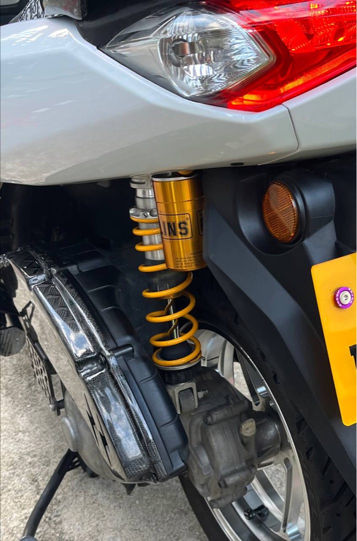 Nmax/aerox ohlins, Motorcycles, Motorcycle Accessories on Carousell