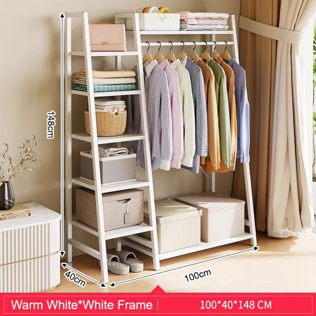 Open Clothes Hanging Rack | Ladder Style Clothes Rack | Clothes Hanger ...