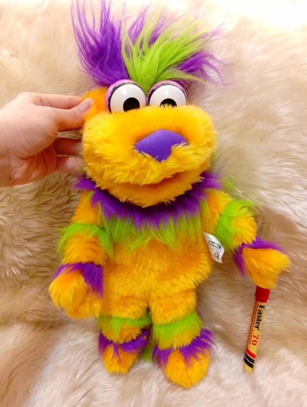 Original Japan Sesame Street Super Rare TINGO hand puppet Muppet ...