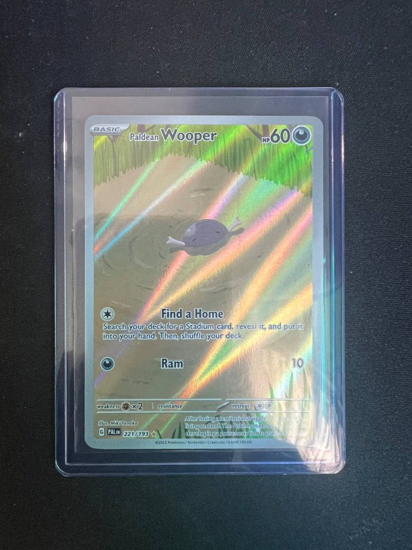 Paldean Wooper #221 Pokemon Paldea Evolved, Hobbies & Toys, Toys ...