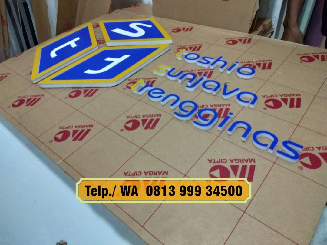 Papan Nama Kantor/ Papan Nama Akrilik Indoor, Desain & Kerajinan Tangan ...