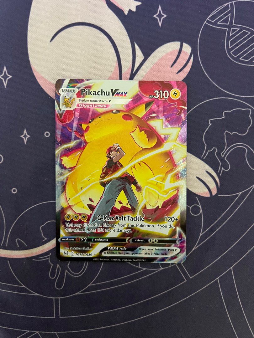 Pokemon Lost Origins Pikachu Vmax TG, Hobbies & Toys, Toys & Games on ...