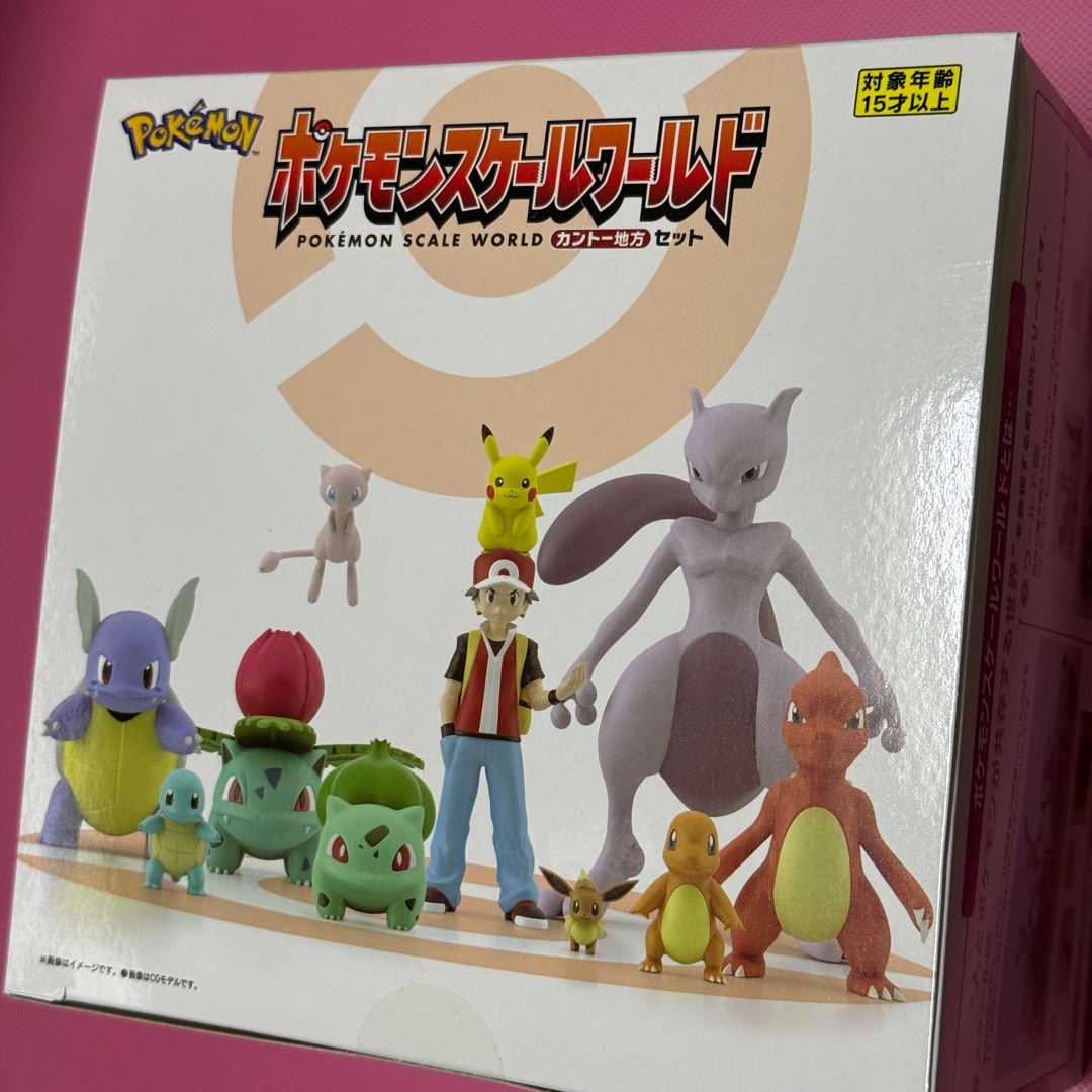 Pokemon Scale World Kanto Box Set, Hobbies & Toys, Toys & Games on ...