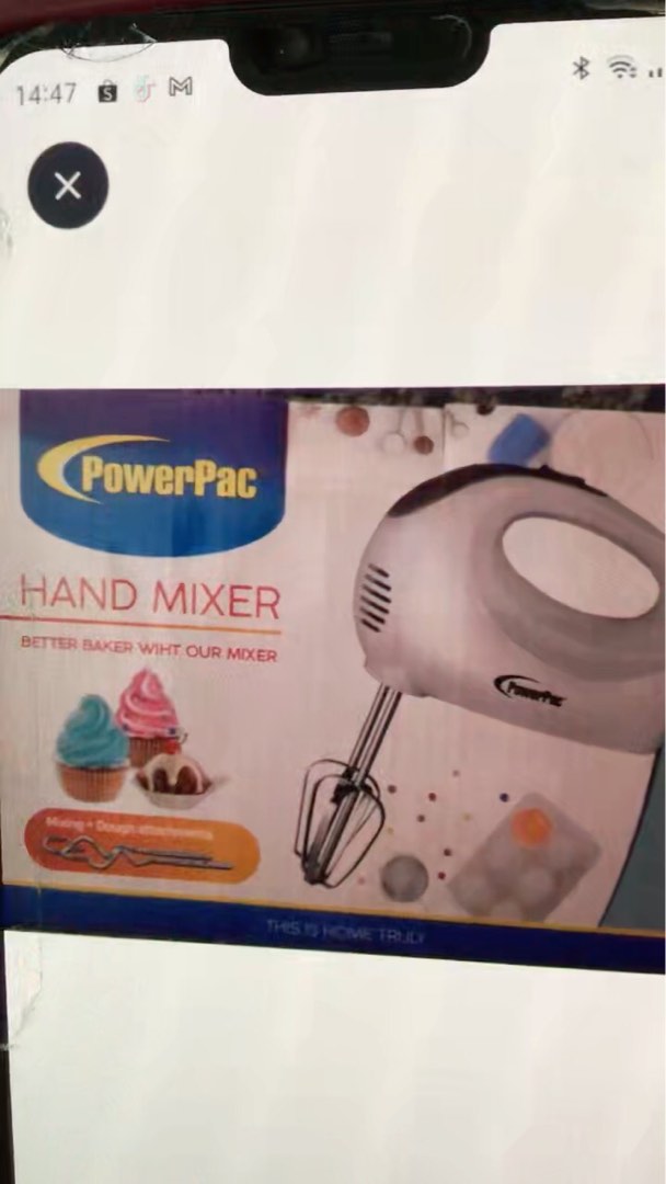 PowerPac Hand Mixer, Babies & Kids, Baby Nursery & Kids Furniture ...
