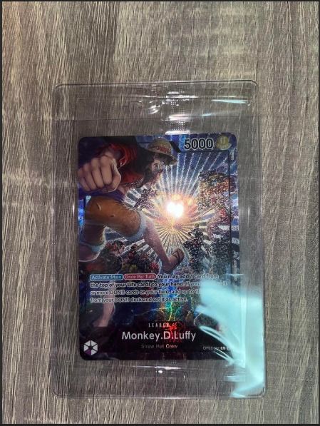 PSA Promo Card One Piece Monkey D Luffy Straw Hat Crew OP05-060 - SEALED (READ DESCRIPTION ...