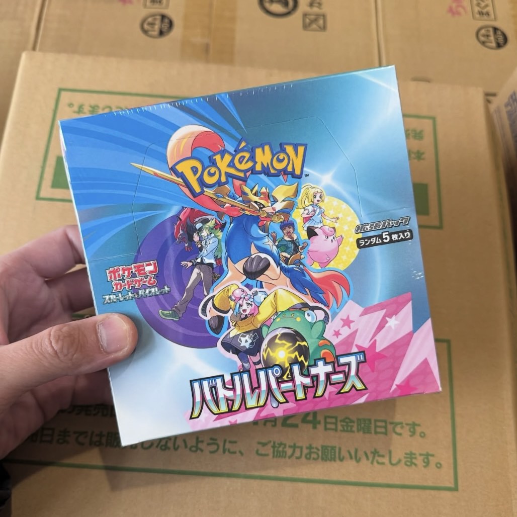 PTCG SV9 對戰搭檔 原盒 (30 pack) Pokémon Card 日版 寶可夢 集換式卡牌遊戲, 興趣及遊戲, 玩具 & 遊戲類 - Carousell
