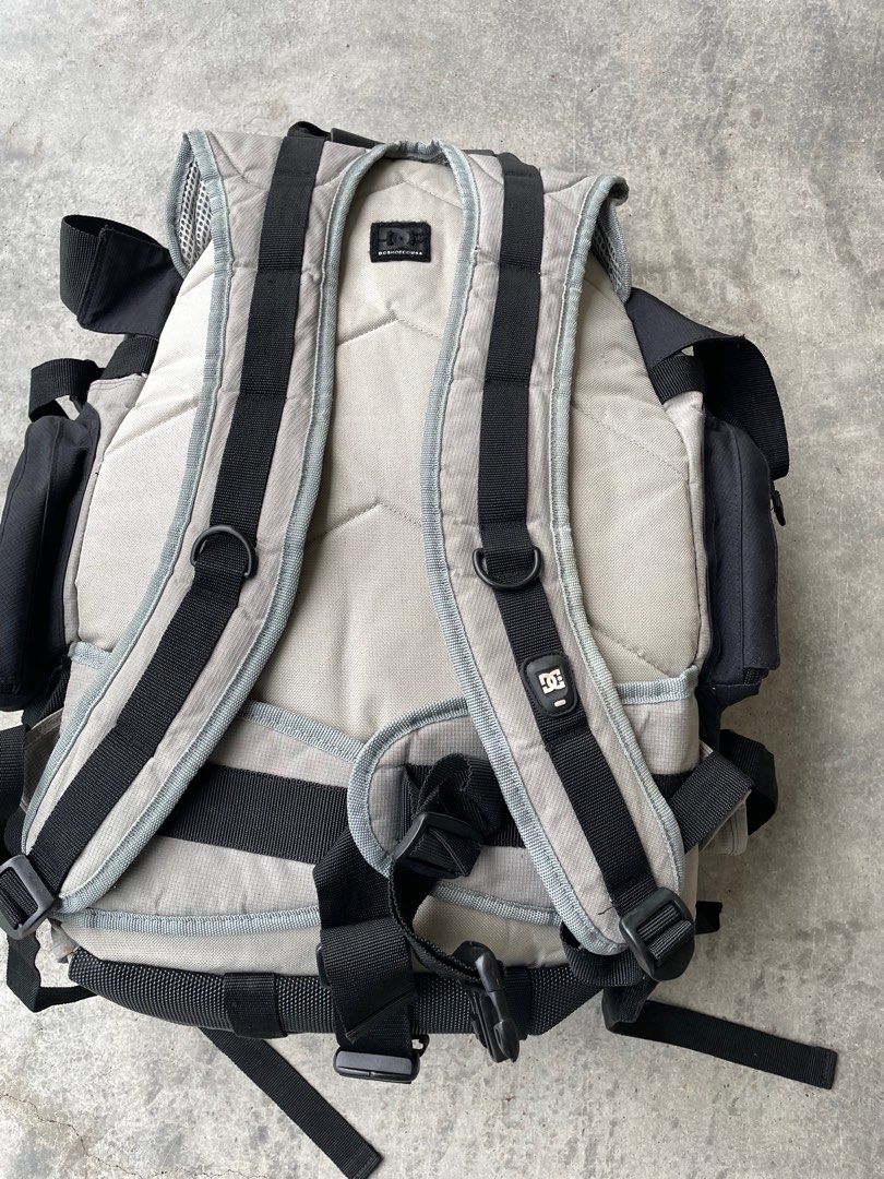 RARE !! vintage dcshoecousa dc tactical skate backpack like oakley nike ...