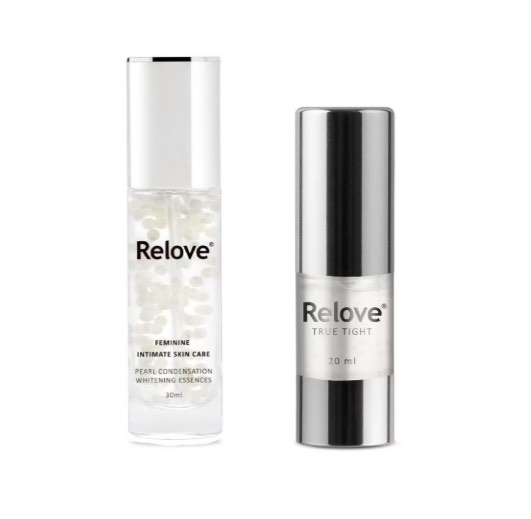 【私密緊緻嫩白組合】台灣Relove緊依偎20ml|私密美白賦活晶球凝露30ml, 美容＆個人護理, 沐浴＆身體護理, 沐浴及身體護理 - 身體護理 - Carousell