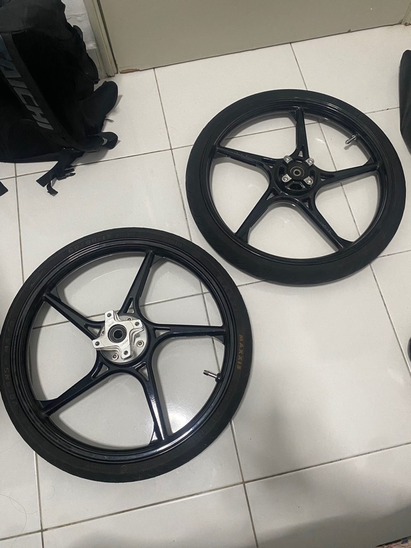 Rim sp500 enkei 1.6 depan belakang, Auto Accessories on Carousell