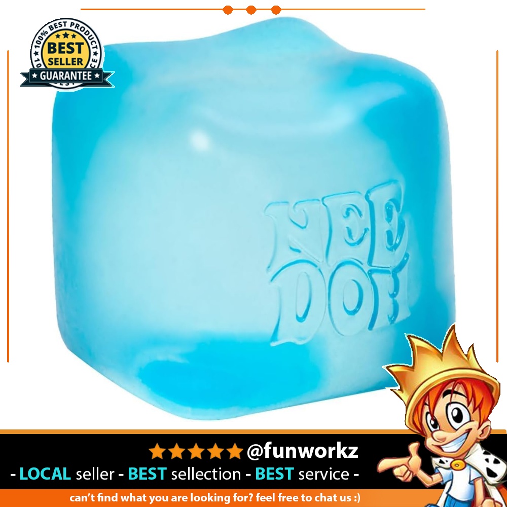 Schylling NeeDoh Nice Cube -Sensory Squeeze Toy with Super Solid Squish ...
