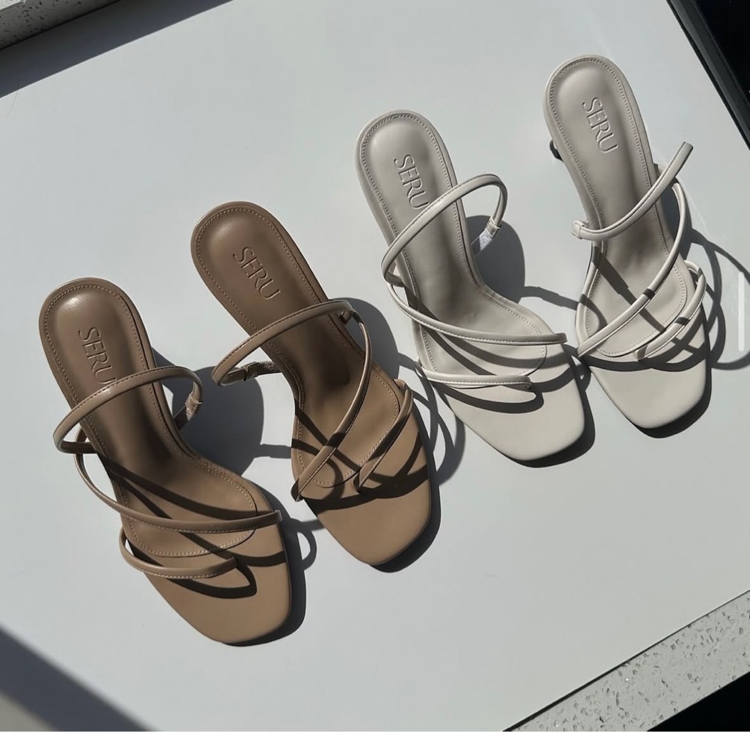 SERU heels - Reia in Clay, Women's Fashion, Footwear, Heels on Carousell