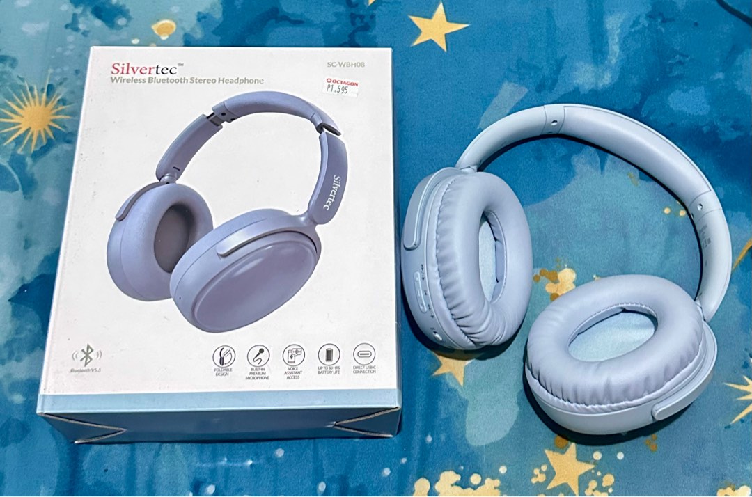 Silvertec - Wireless Bluetooth Stereo Headphone, Audio, Headphones ...