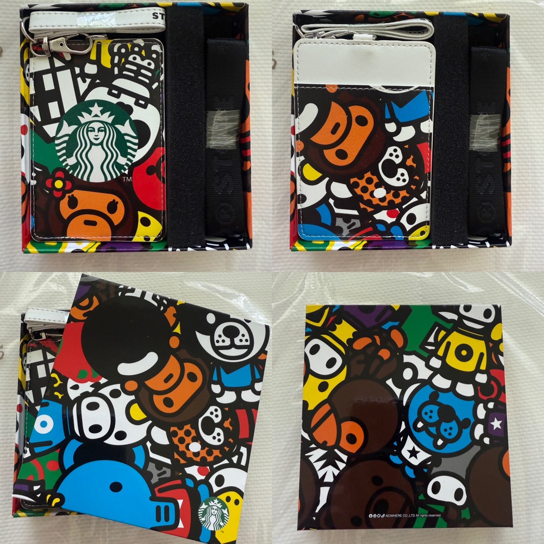 Starbucks x Baby Milo Card Holder Lanyard, Everything Else on Carousell