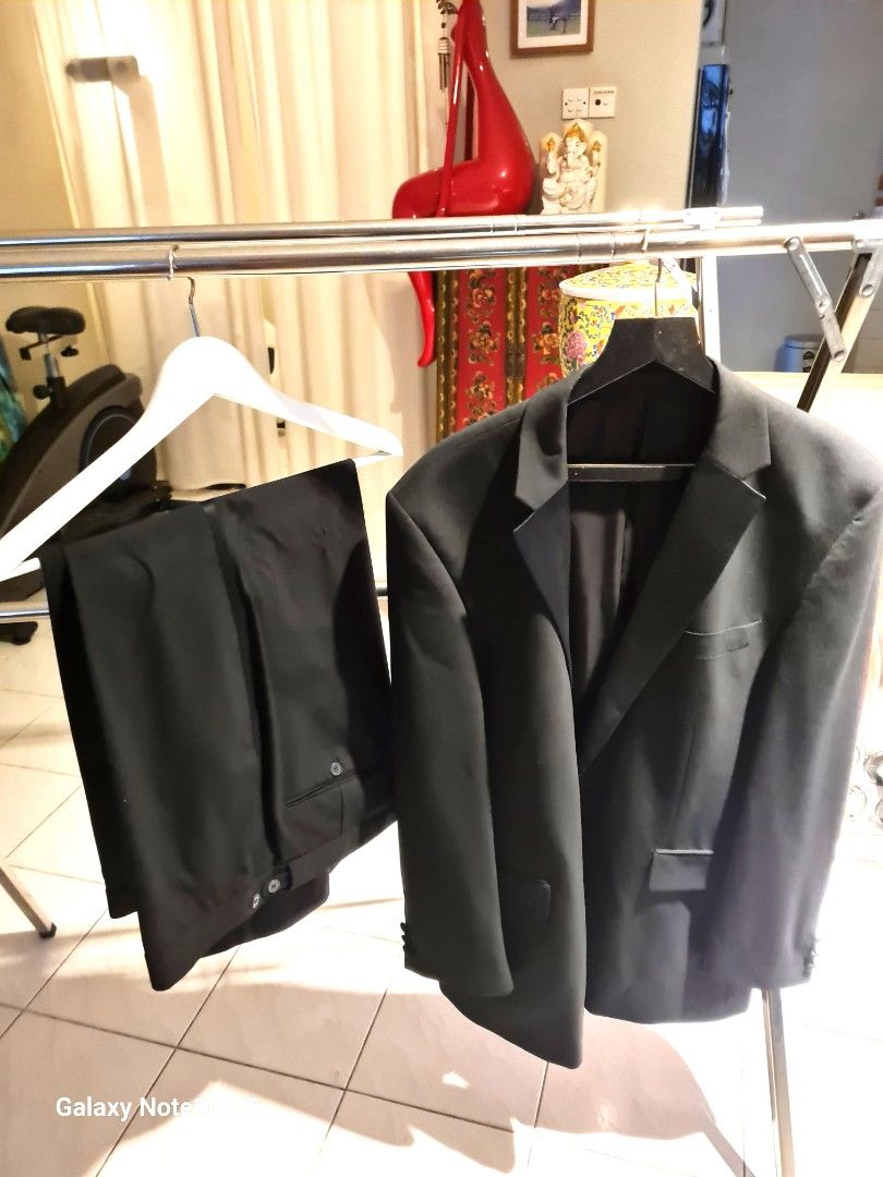 MENS XXL BLACK SUIT from THE DINNER SUIT BY KARL JACKSON, Men's Fashion ...