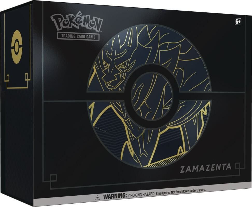 SWSH Sword and Shield Zamazenta ETB Elite trainer box Pokemon, Hobbies ...