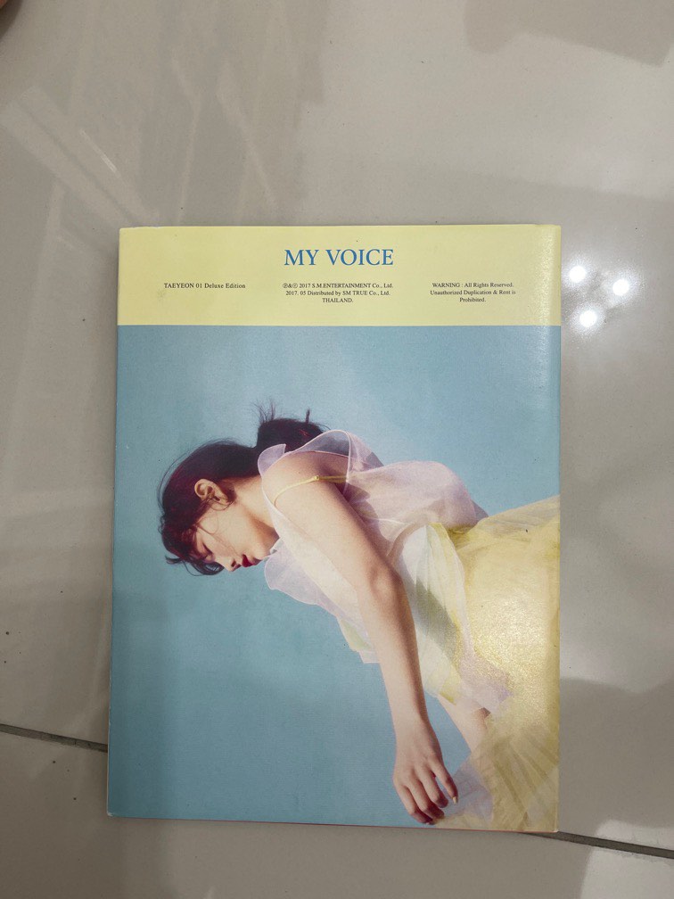 Taeyeon My Voice Deluxe & To.x Photocard, Hobbies & Toys, Music & Media, CDs & DVDs on Carousell