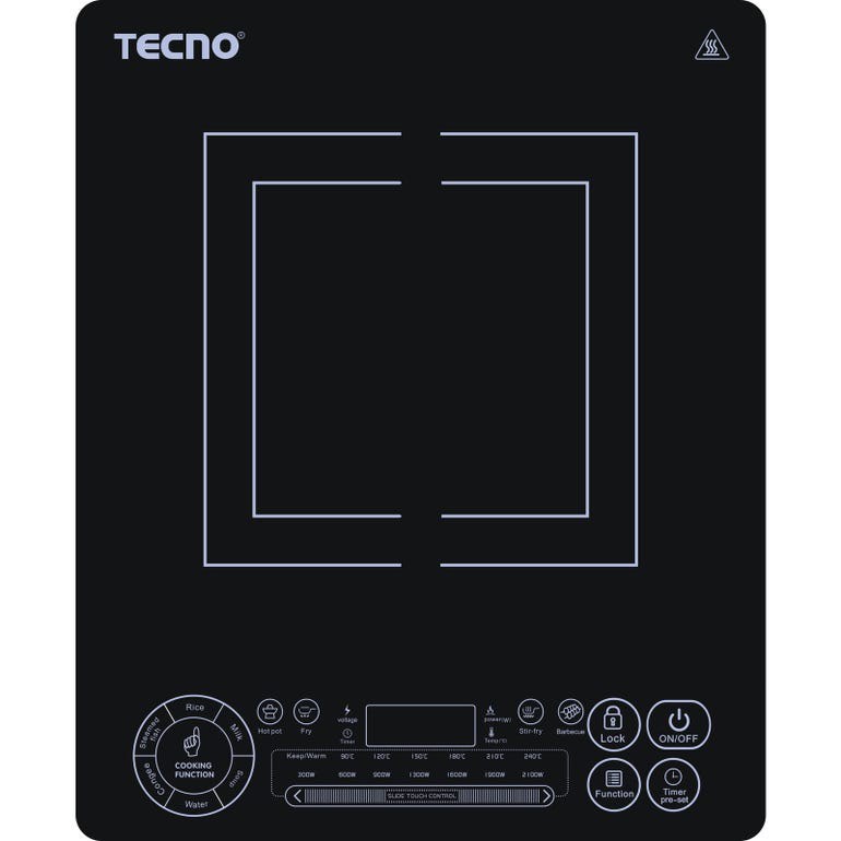 Tecno Ultra Slim Portable Induction Cooker TIC 2100, TV & Home ...