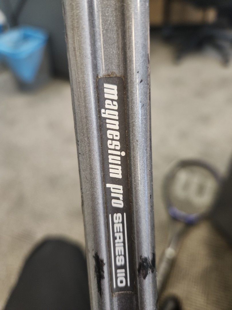 Tennis Racket Rare Prince Magnesium Pro Series 110 Made In 1984, Sports ...