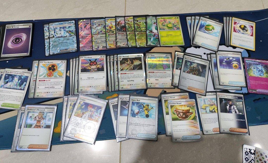 Tera box pokemon Card deck, Hobbies & Toys, Toys & Games on Carousell