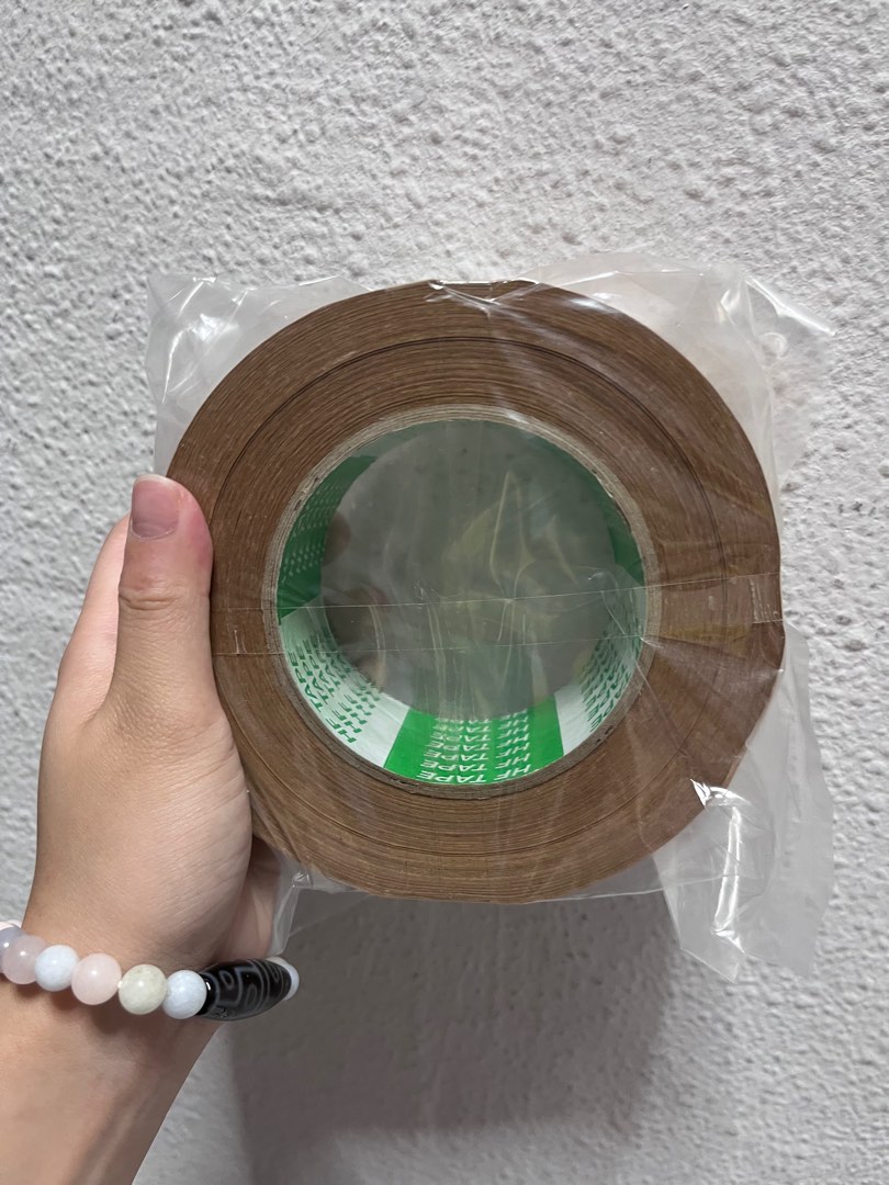 Tesa 4313 Brown Packing Tape, 50m x 50mm, Everything Else on Carousell
