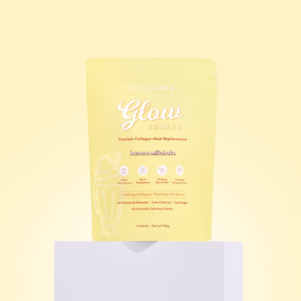 The Collagen Co Banana Milkshake Collagen Meal Replacement, Health ...