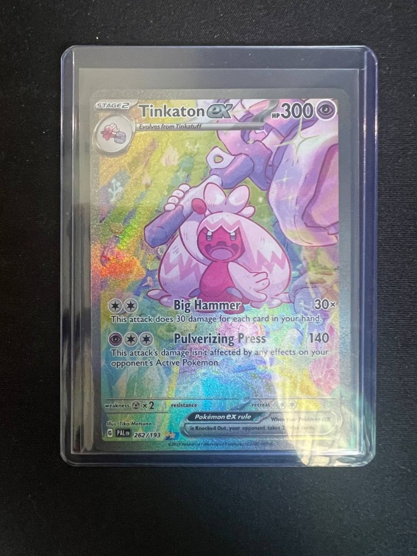 Tinkaton ex #262 Pokemon Paldea Evolved, Hobbies & Toys, Toys & Games ...