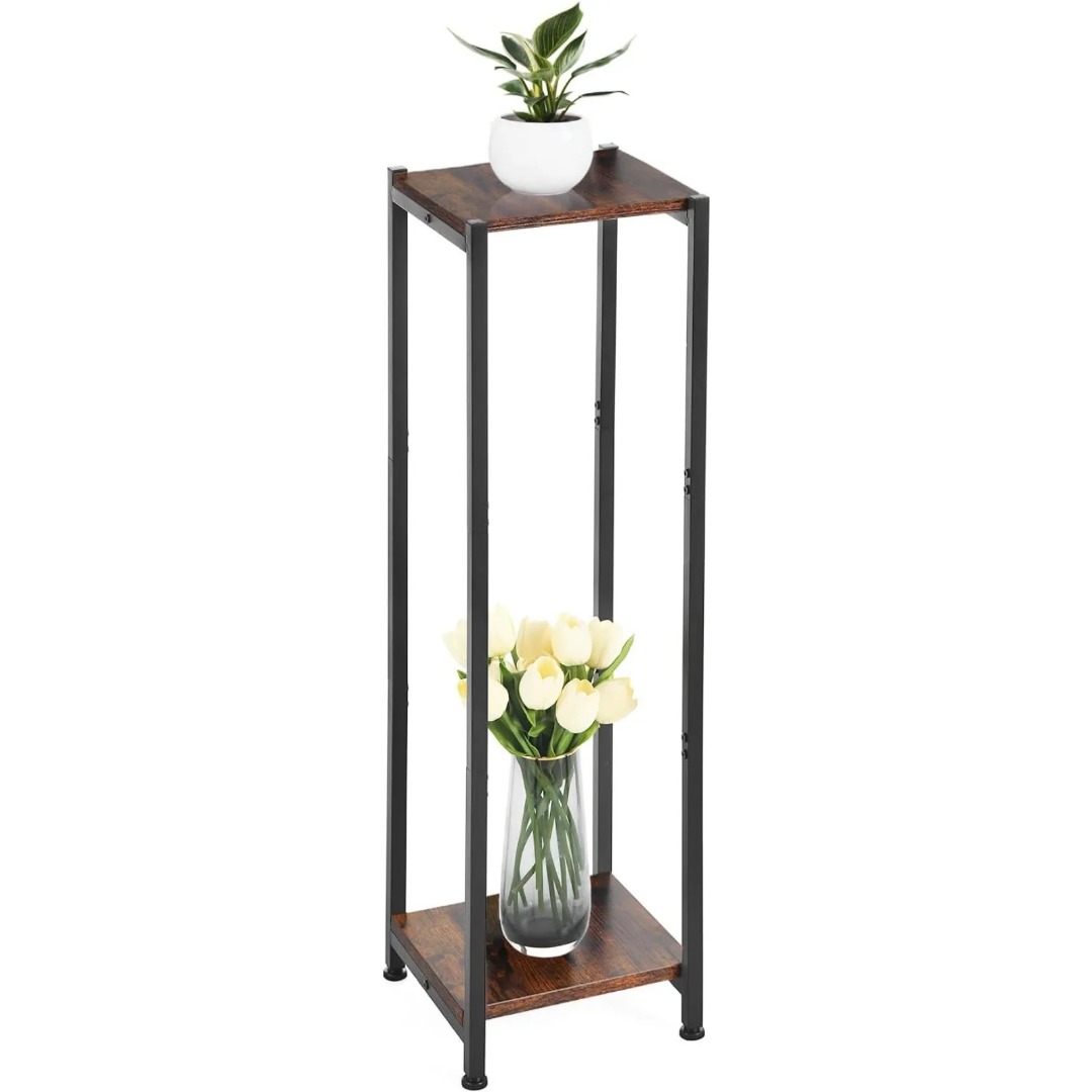 US Extra Tall Plant Stand Indoor,40 Inch Plant Stands,2 Tier Metal ...