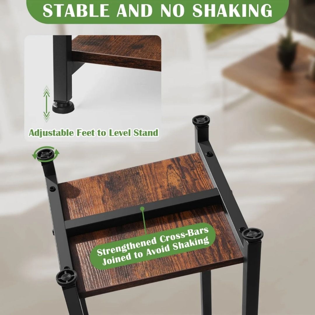 US Extra Tall Plant Stand Indoor,40 Inch Plant Stands,2 Tier Metal ...