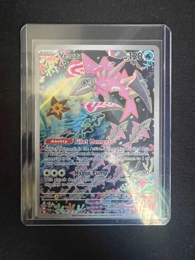 Veluza #192 Pokemon Paradox Rift, Hobbies & Toys, Toys & Games on Carousell