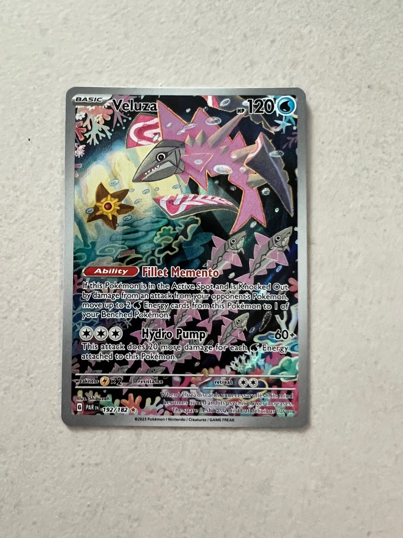 Veluza #192 Pokemon Paradox Rift, Hobbies & Toys, Toys & Games on Carousell