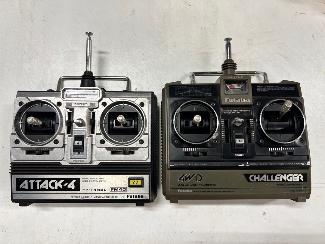 Vintage RC Plane 4 channel Transmitter Futaba Sanwa, Hobbies & Toys ...