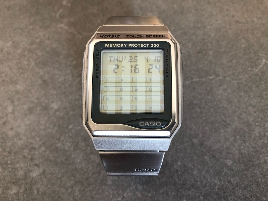 Vintage Retro Classic 90s Casio Hotbiz VDB-3000 Digital Watch Not ...