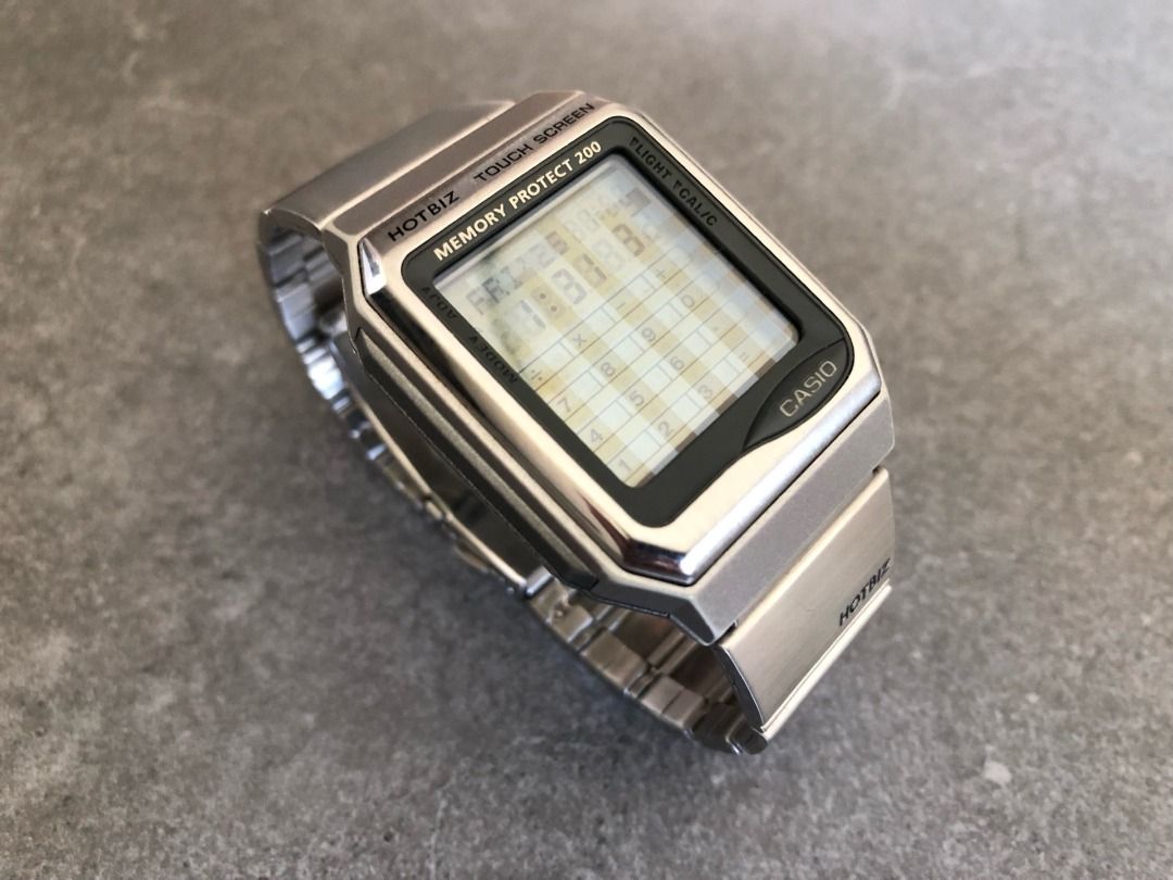 Vintage Retro Classic 90s Casio Hotbiz VDB-3000 Digital Watch Not ...